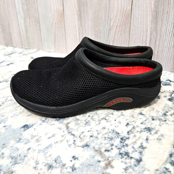 Merrell | Shoes | Merrell Encore Breeze Black Mules Clogs Sneakers ...